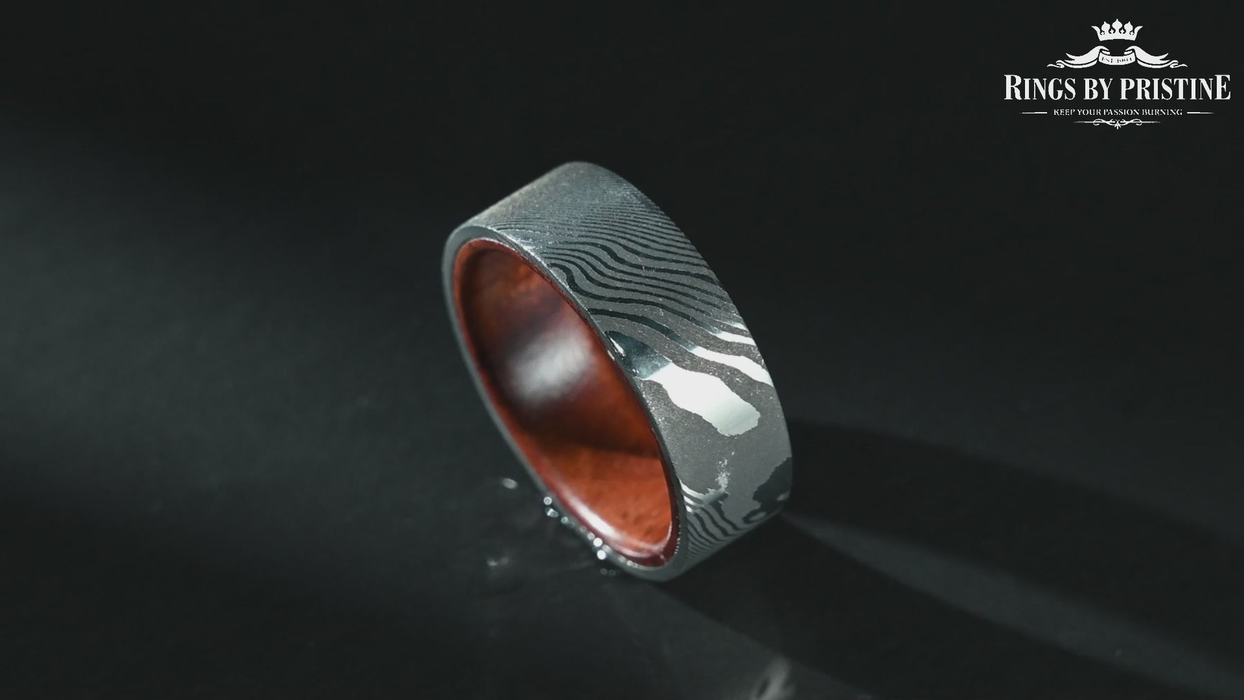 Damascus Steel Rings | Pristine Rings
